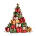 Christmas Gift Stack PNG Clipart, 12x Holiday Present Tree Clip Art Set ...