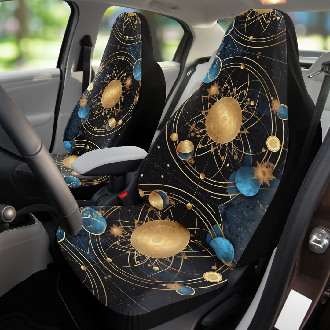 Cosmic Celestial Planets 8 Car Seat Covers Front Seat Back Seat ...