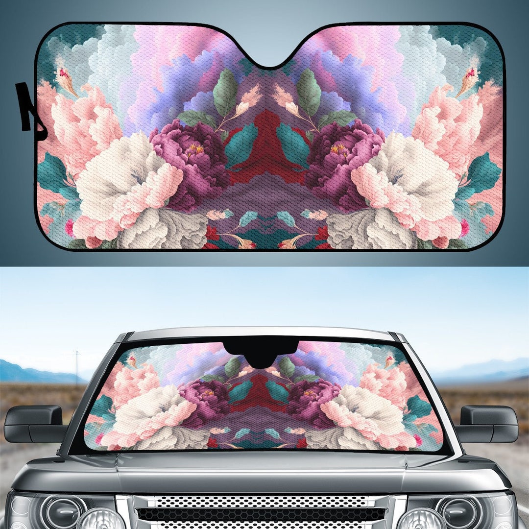 Dusky Rose Auto Sun Shade Car Shade for Vehicle Windscreen Shield Sun ...