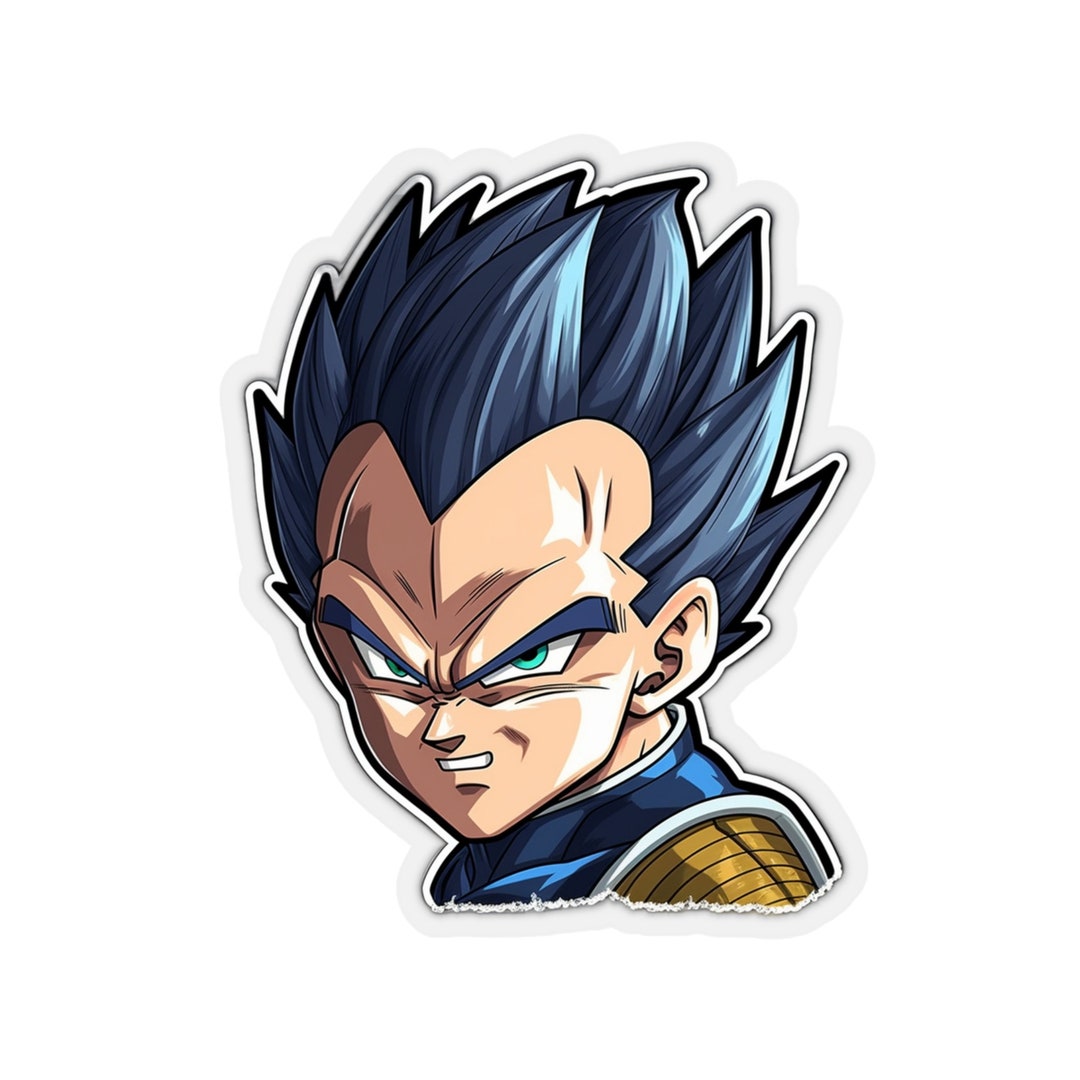 DBZ Vegeta / Anime Stickers / Dragon Ball Z Stickers / Cool - Etsy