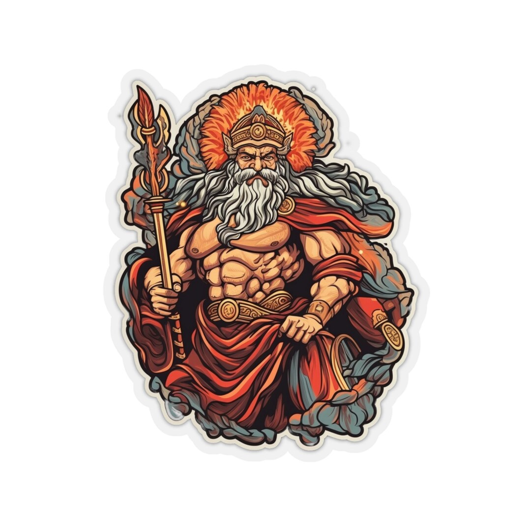 Ares Greek God Sticker Design / Greek Mythology Sticker Design - Etsy