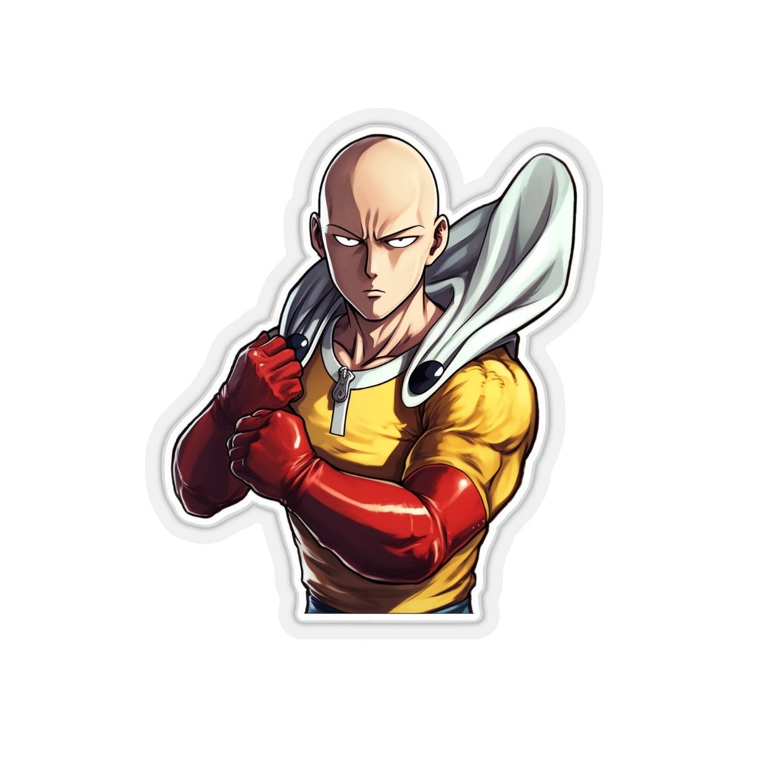 One Punch Man Sticker Design / Anime Stickers / Saitama - Etsy