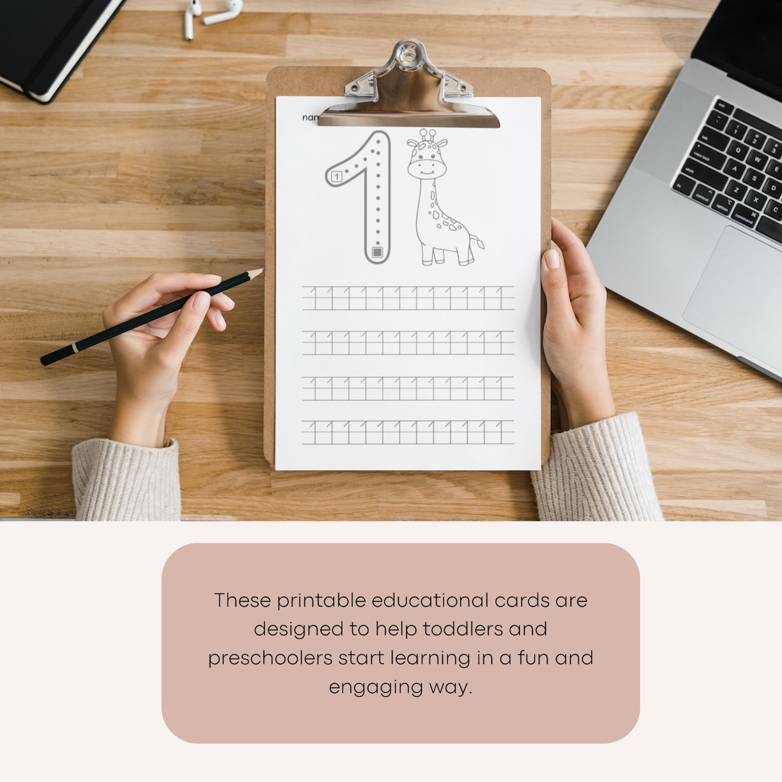 Printable Preschool Number Tracing Worksheets Number Writing Activities ...