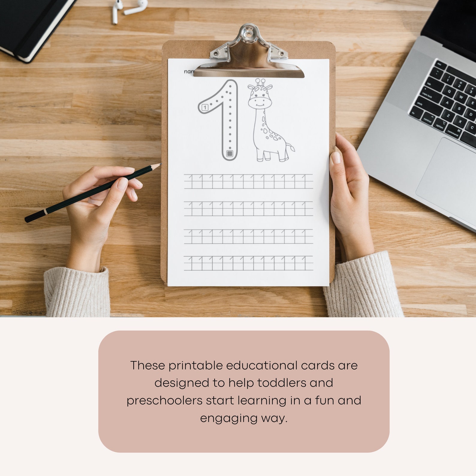 Printable Preschool Number Tracing Worksheets Number Writing Activities ...