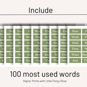 Sight Word Practice, Printable Spelling Game, Kindergarten Sight Words ...