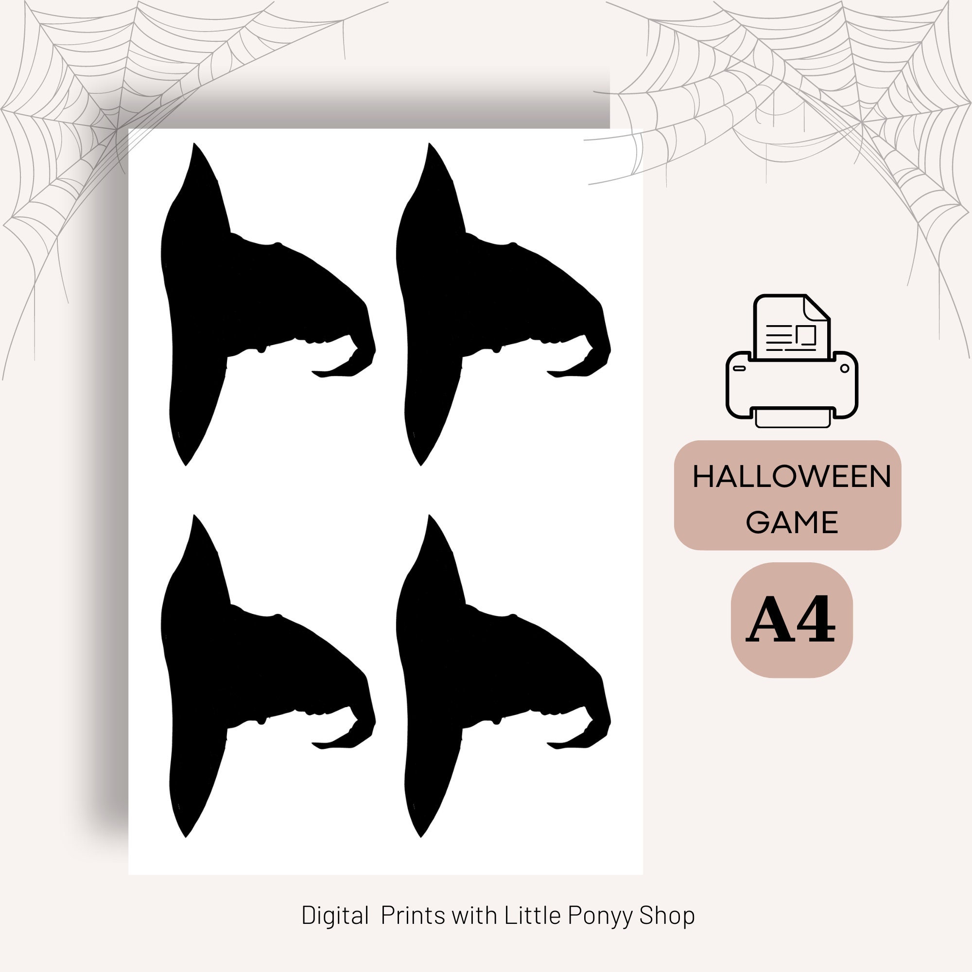 Printable Halloween Activity, Halloween Game , Halloween Party Games ...