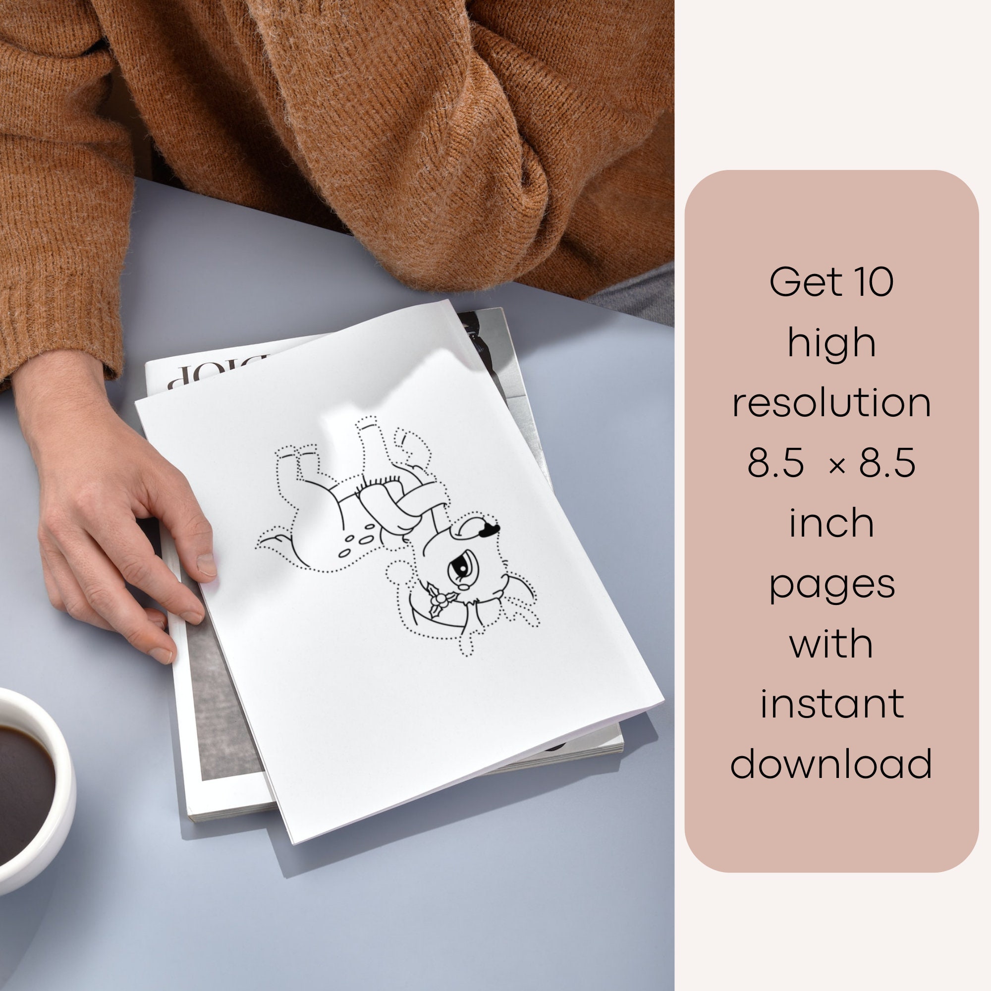 Children's Coloring Books Personalized Kids Gift for Birthdays and ...