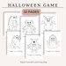 Halloween Night Game Halloween Coloring Game Party Games, Games for ...