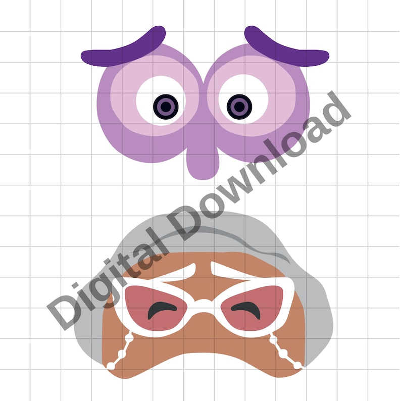Printable Inside Out All Characters Masks , Inside Out 2 , Inside Out 2 ...