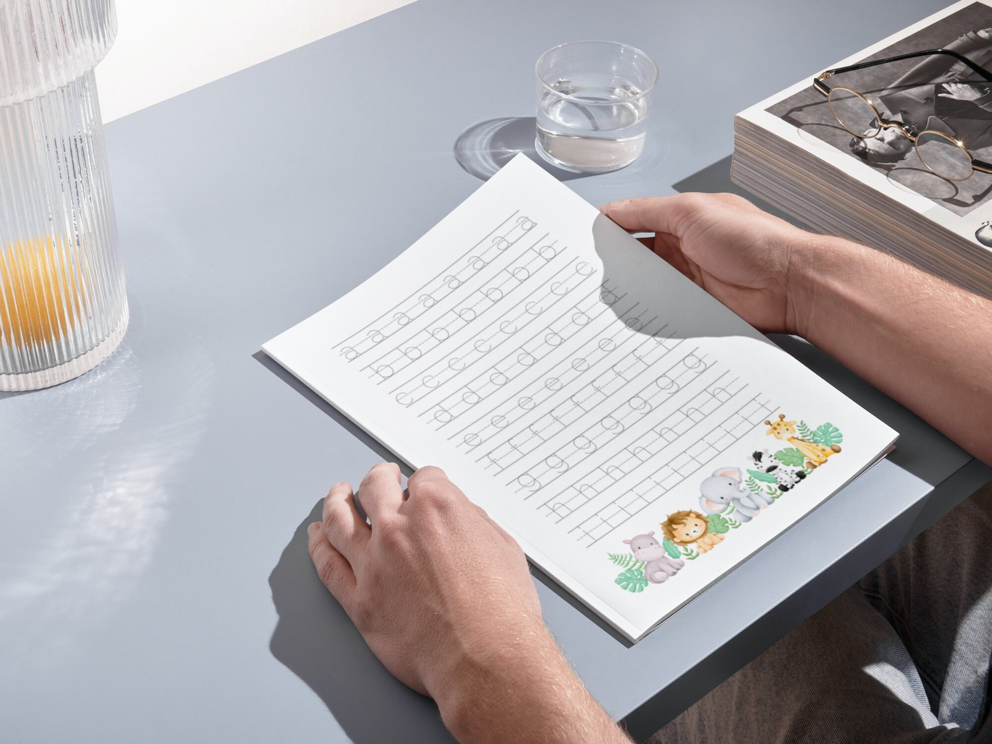 Preschool Alphabet Tracing Activities Handwriting Practice, Homeschool ...