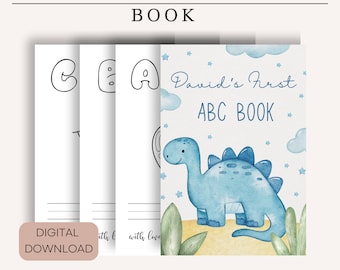 Baby Shower ABC Book, First Alphabet Book, Baby's First ABC Book ...