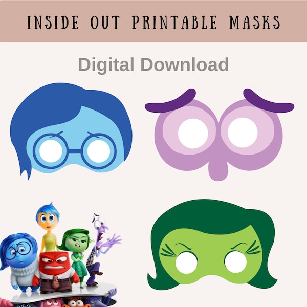 Inside Out Mask - Etsy