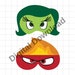 Inside Out All Characters Masks , Inside Out 2 , Inside Out 2 Printable ...