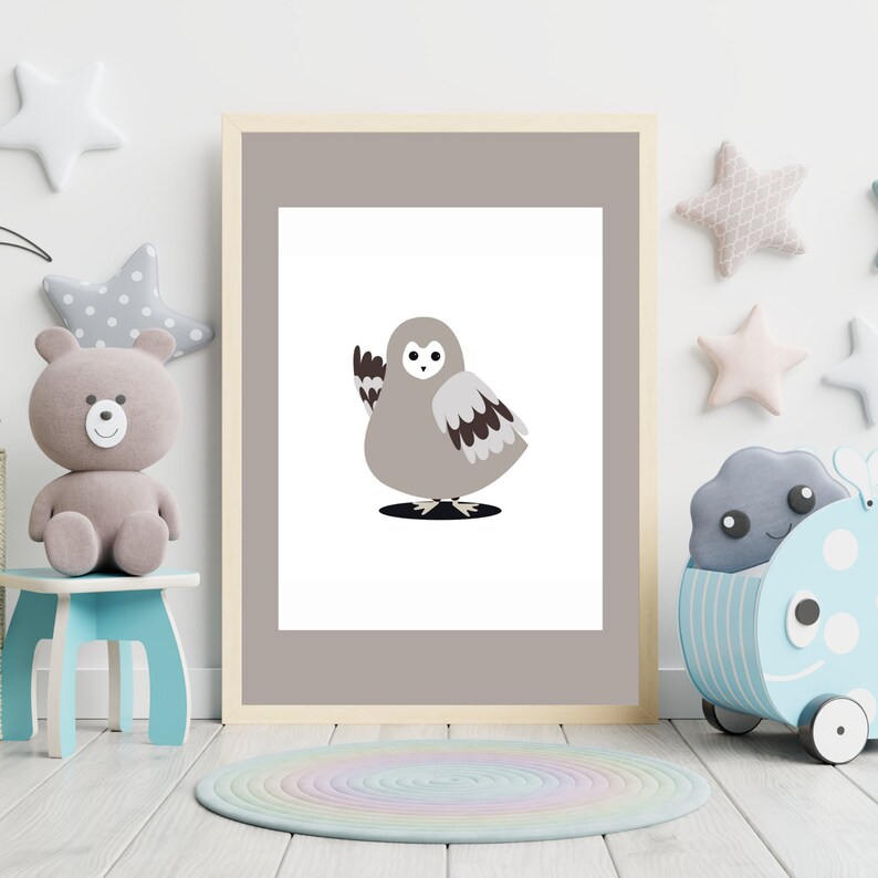 Educational Babies Room Poster Preschool Wall Decor Kids Room Wall Art ...