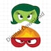 Printable Inside Out All Characters Masks , Inside Out 2 , Inside Out 2 ...