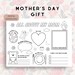 All About My Mom, Mothers Day Gift, Card for Mom, Activity Page ...