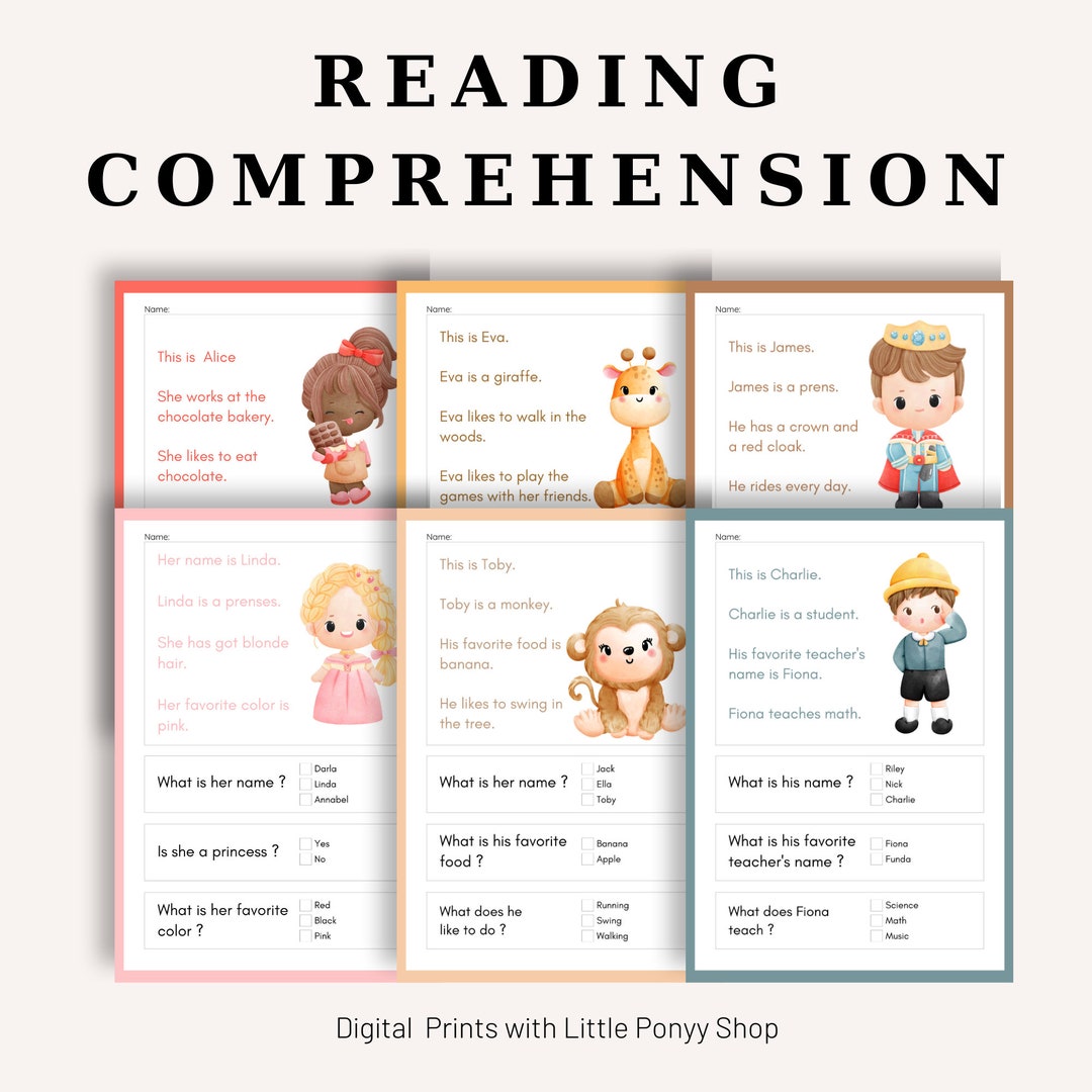Kindergarten Reading Worksheets, First Grade Reading, at Home Reading ...