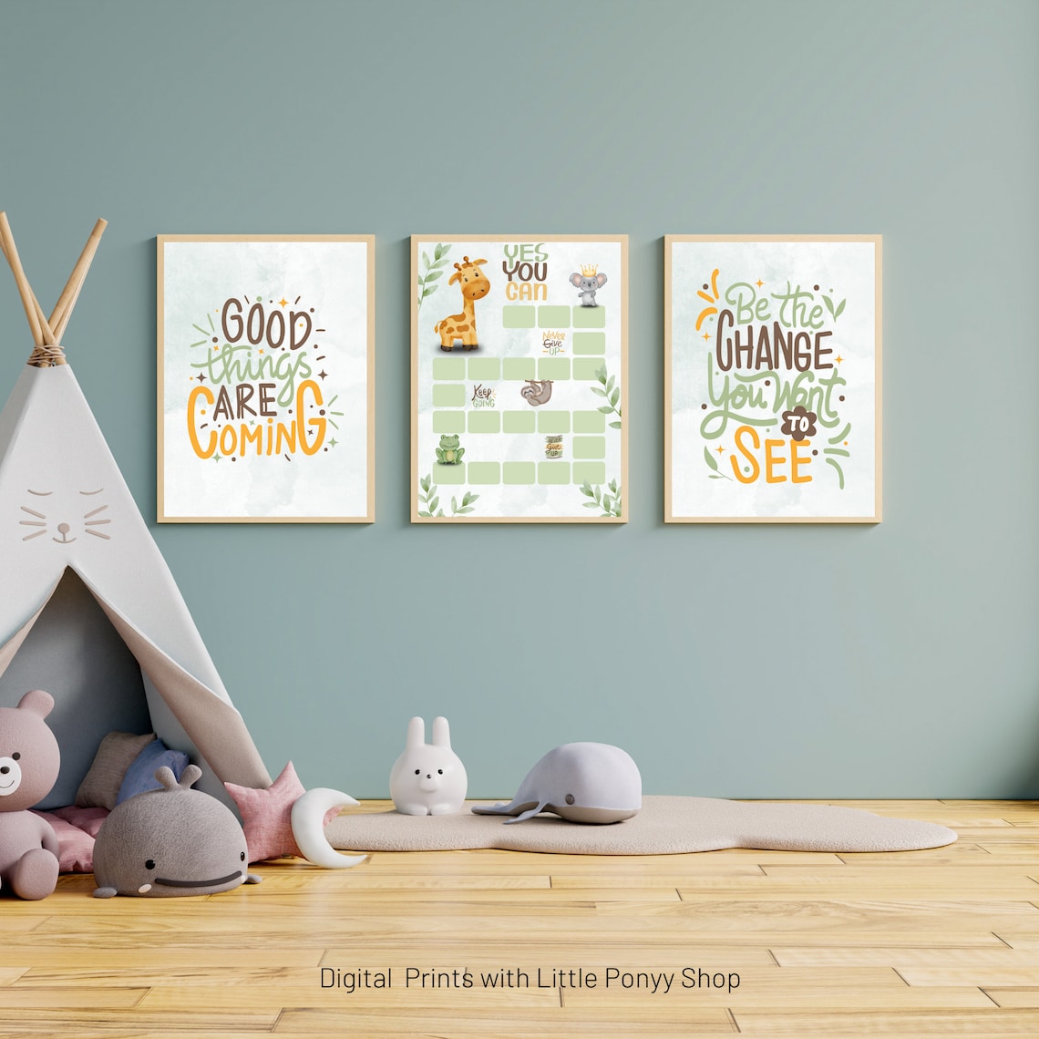 Printable Animal Reward Chart Animal Behavior Chart Daily - Etsy