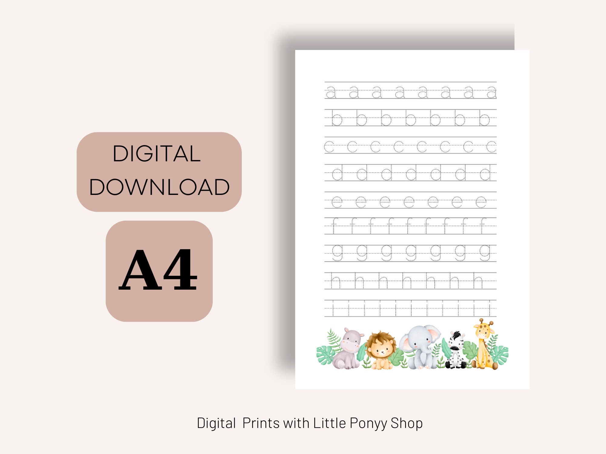 Preschool Alphabet Tracing Activities Handwriting Practice, Homeschool ...