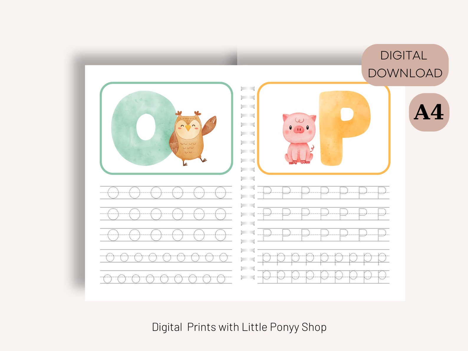 Printable Alphabet Tracing Worksheets ABC Tracing Workbook Letters ...