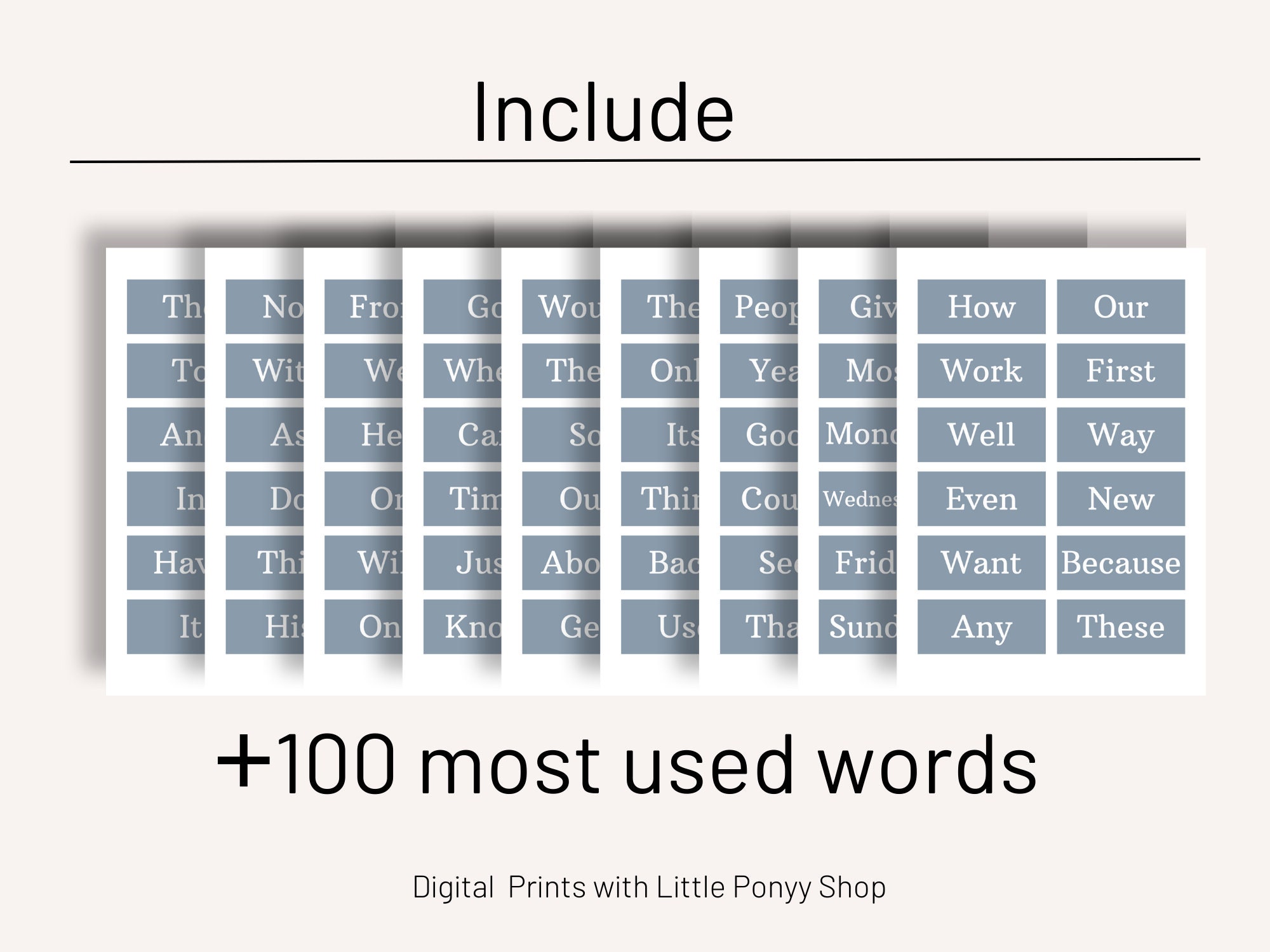 Printable Sight Word Worksheets Kindergarten-1st Grade Reading ...