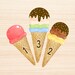 Count the Ice Cream Scoops, , Preschool Math, Preschool Worksheet ...