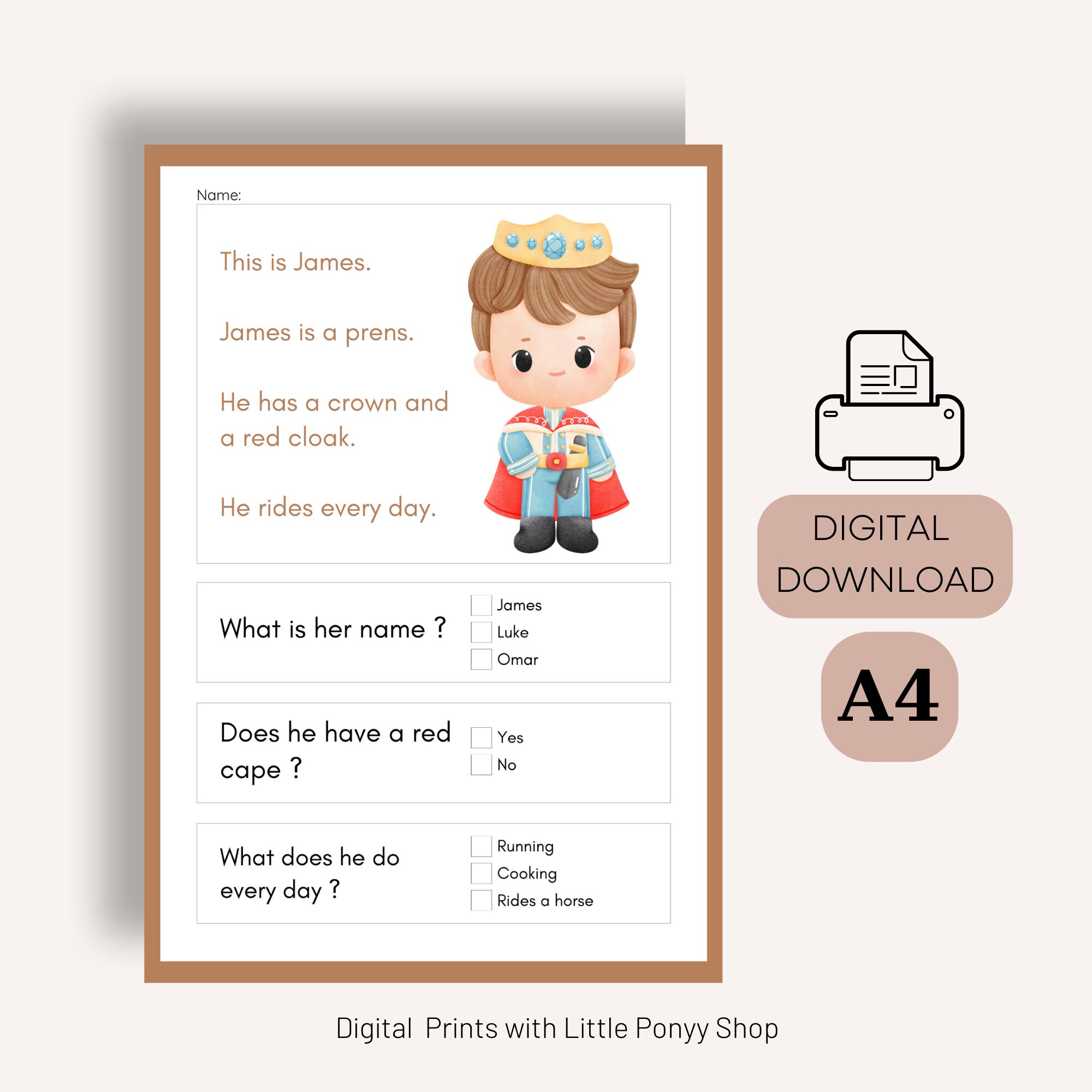 Kindergarten Reading Worksheets, First Grade Reading, at Home Reading ...
