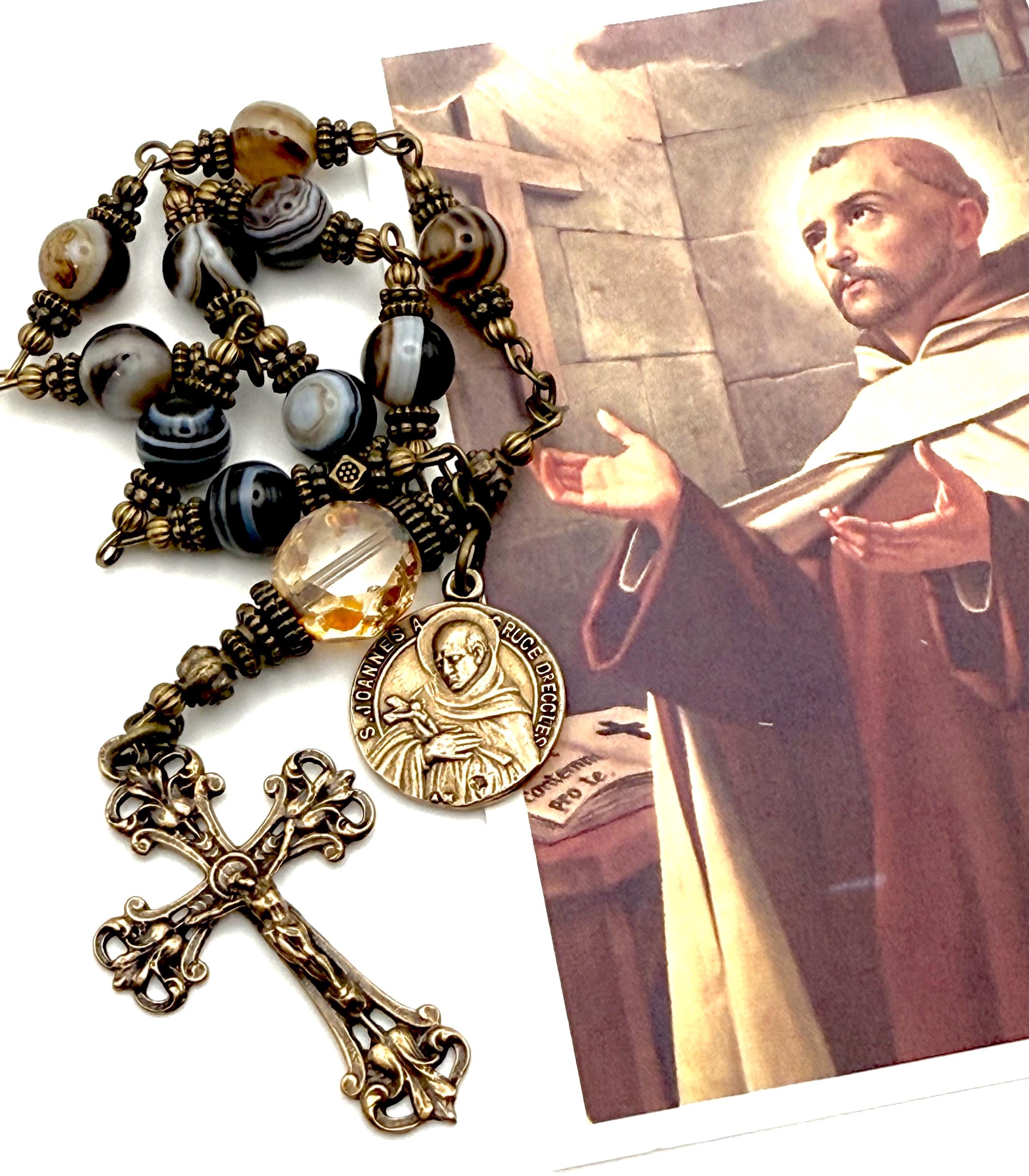 Discalced Carmelites Class 3 Relics Prayer Cards + Heirloom Tenner ...