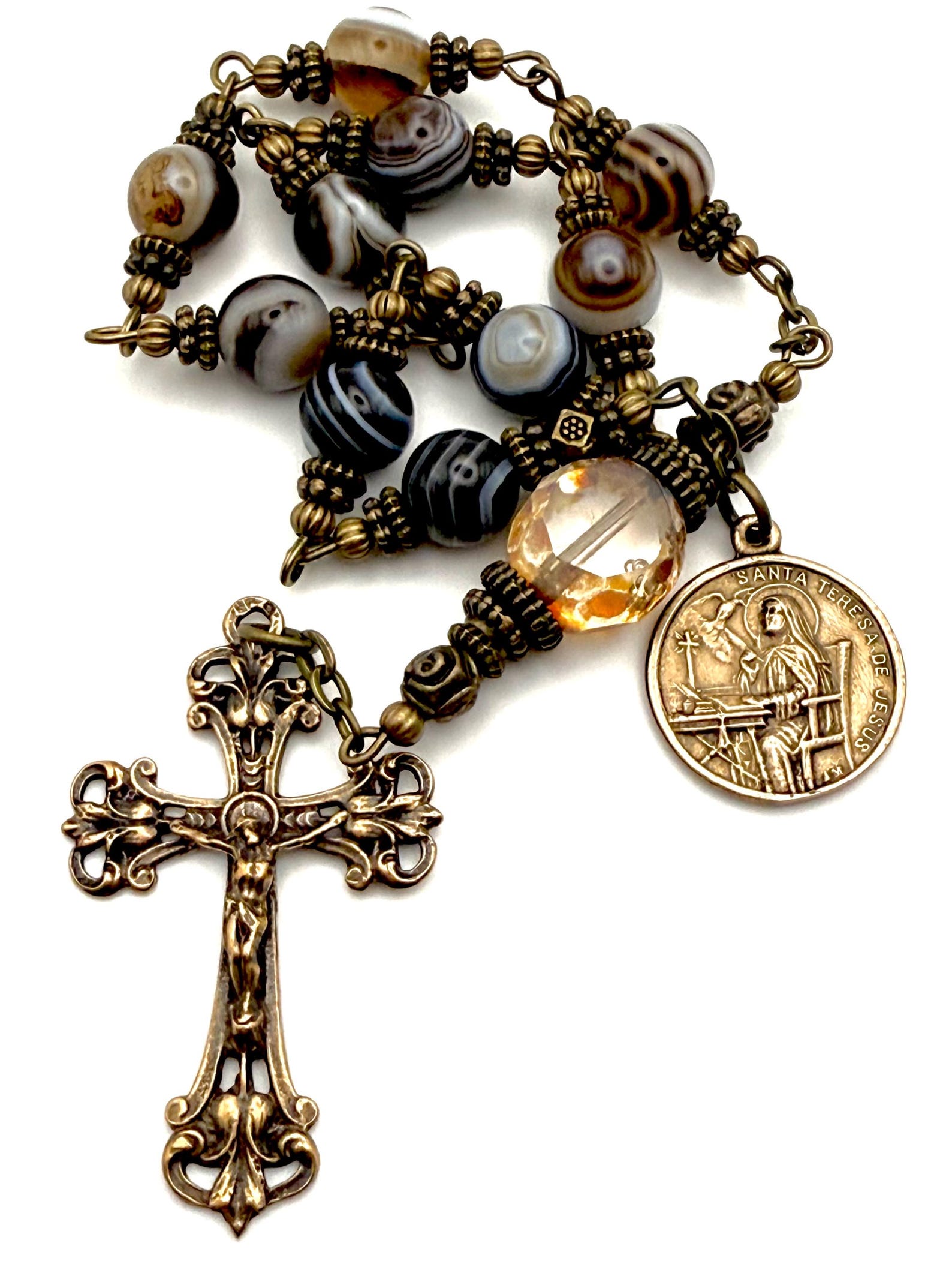 Discalced Carmelites Class 3 Relics Prayer Cards + Heirloom Tenner ...