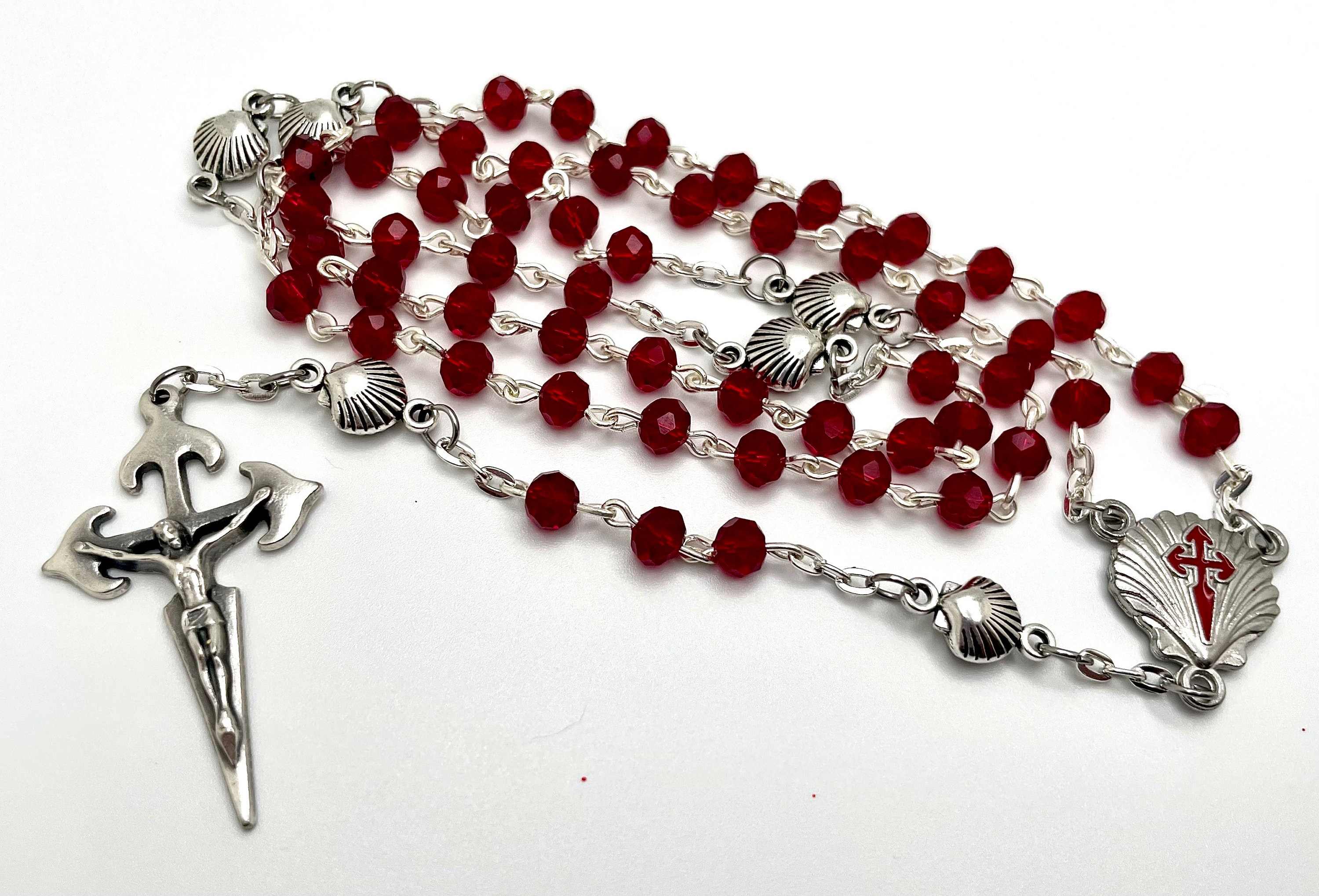 Saint James Crucifix Scallop Shell Pilgrimage Centerpiece - Etsy