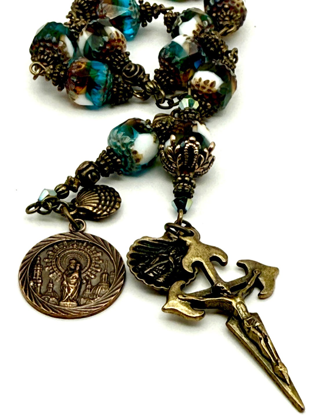 Zaragoza Our Lady of Pilar Saint James the Greater Pilgrim Shell ...