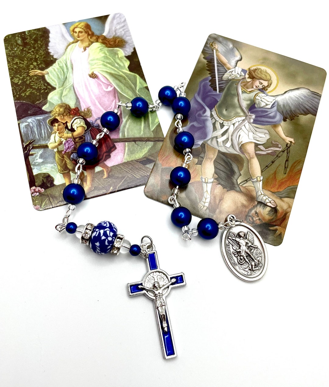 Saint Michael the Archangel + Guardian Angel Tenner Chaplet One Decade ...