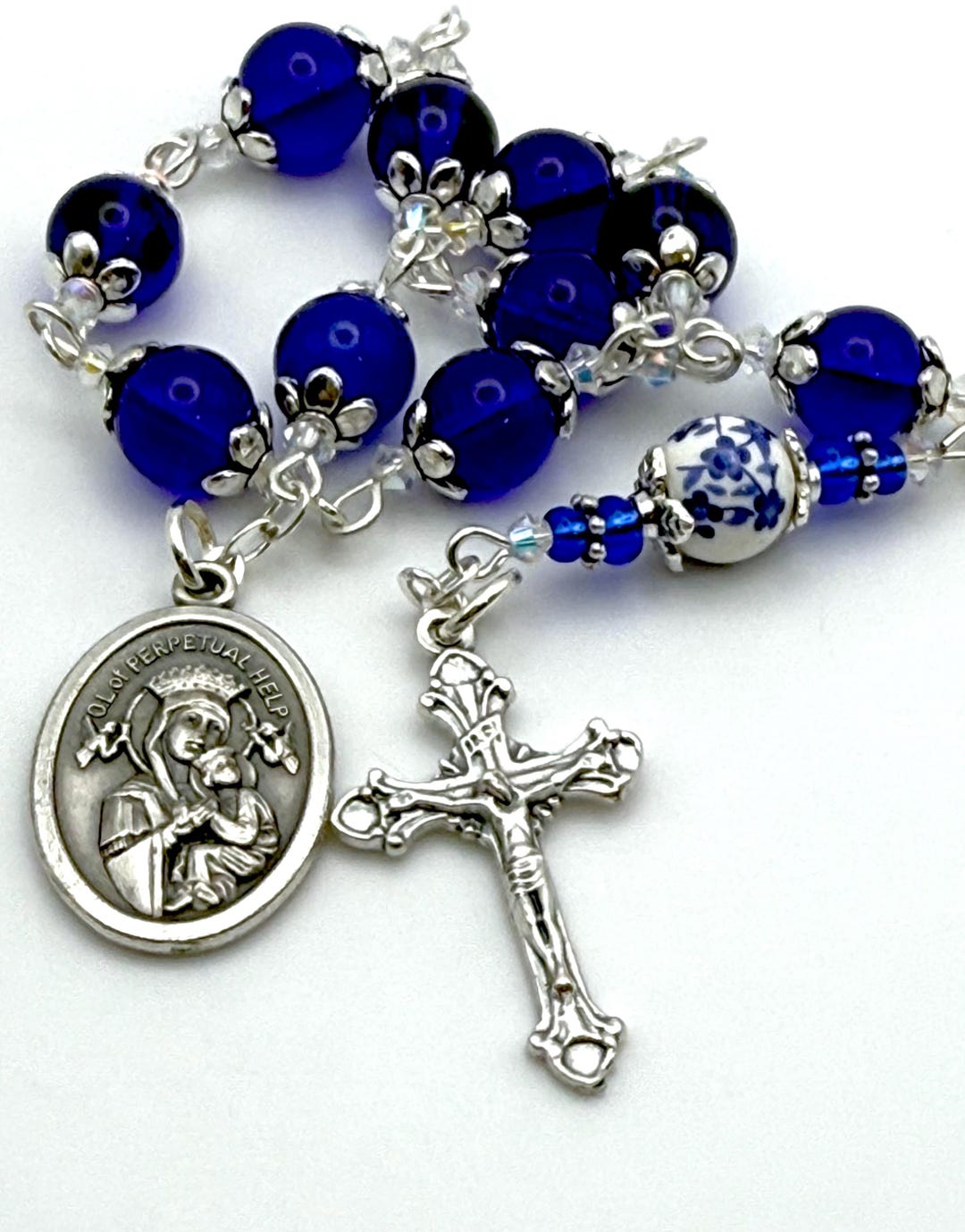Our Lady of Perpetual Help— Tenner Chaplet One Decade Pocket Rosary ...
