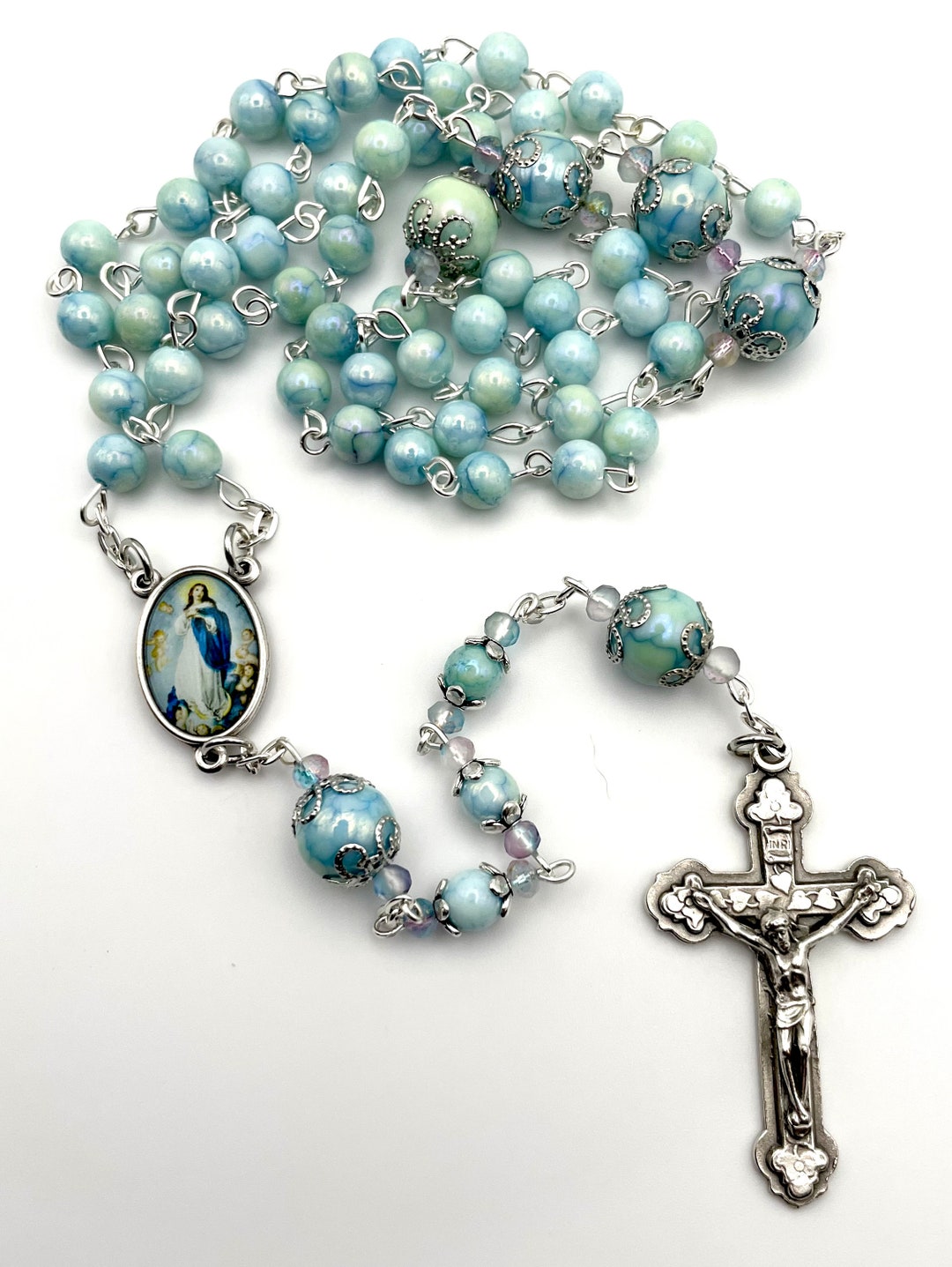 Our Lady of the Immaculate Conception Traditional Portrait Centerpiece ...