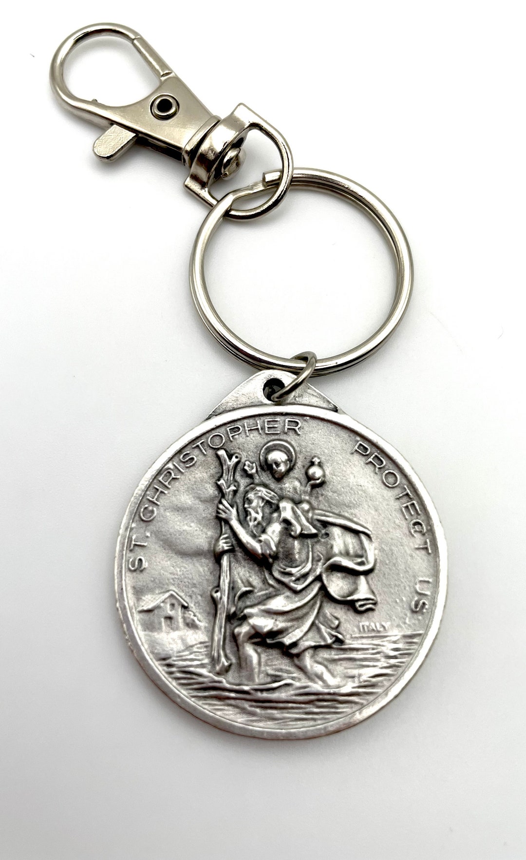 Saint Christopher + Our Lady of the Highway Protect Us Large ...