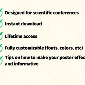 Scientific Conference Poster Template Canva to Present Your Study in ...