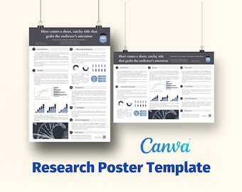 Scientific Conference Poster Template Powerpoint to Present Your ...