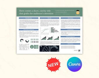Scientific Conference Poster Template | Powerpoint to Present Your ...