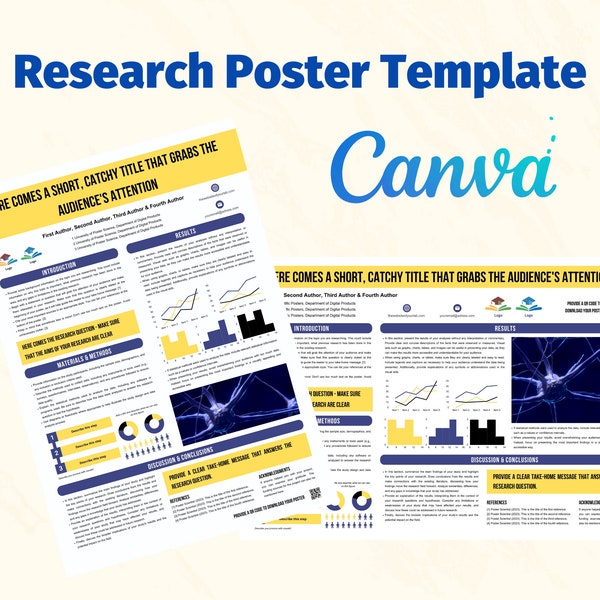 Research Canva Posters - Etsy