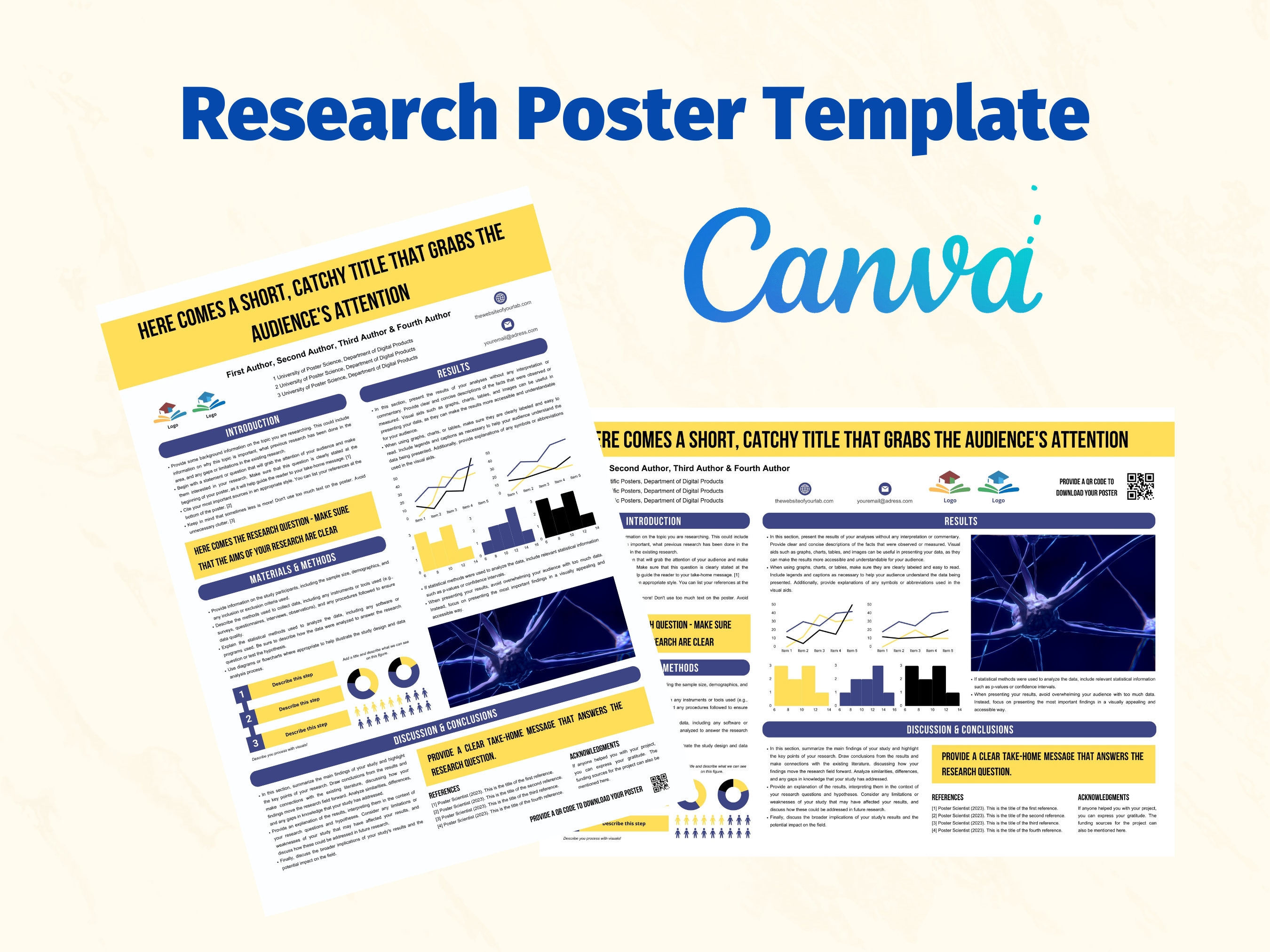 Template For Scientific Poster