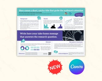 Scientific Conference Poster Template | Powerpoint to Present Your ...