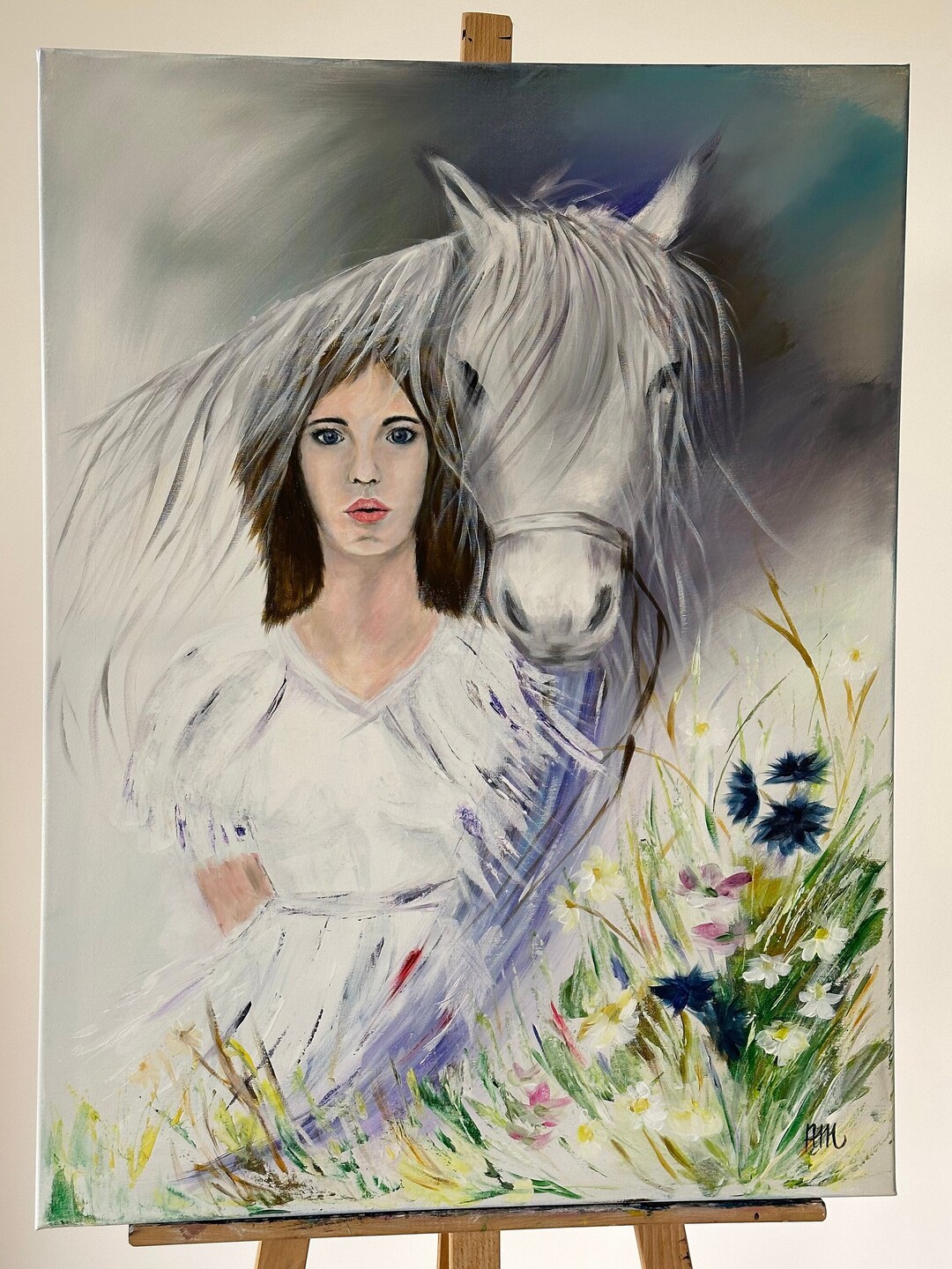 Nature's Companion, Girl With A Horse - Etsy