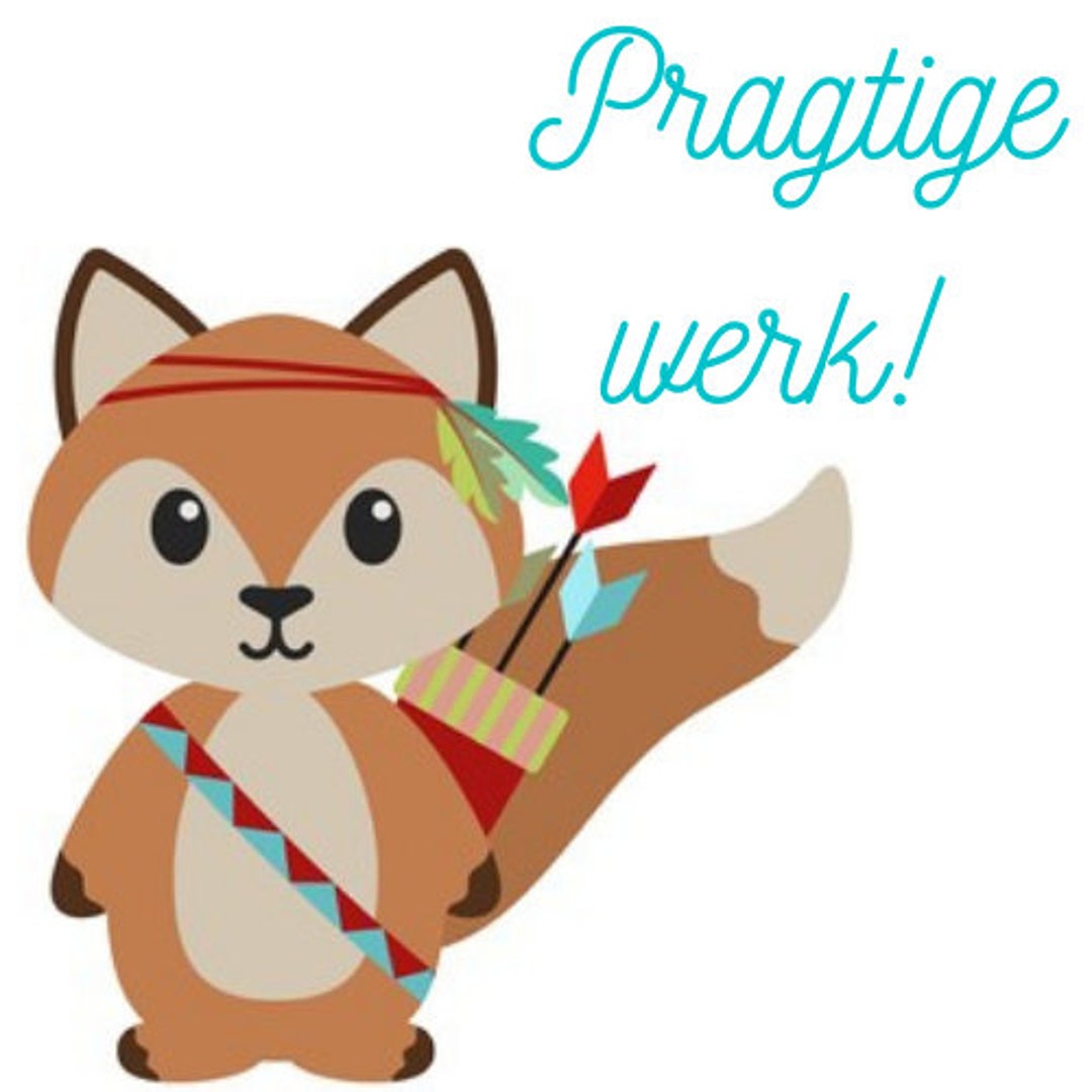 Afrikaans Juffrou Stickers - Etsy