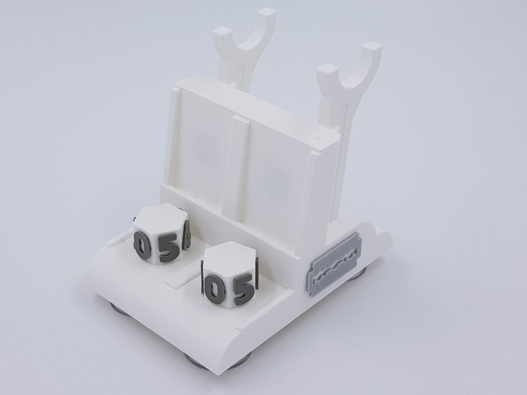 Shaving - DE Razor Magnetic Blade Holder & Shave Counter - 2 Blade ...