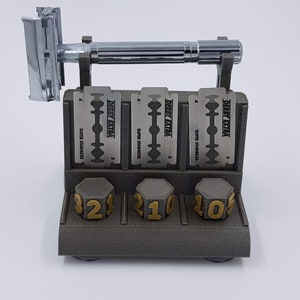 Magnetic Razor Blade Holder With Shave Counter - Holds 3 Blades - Etsy