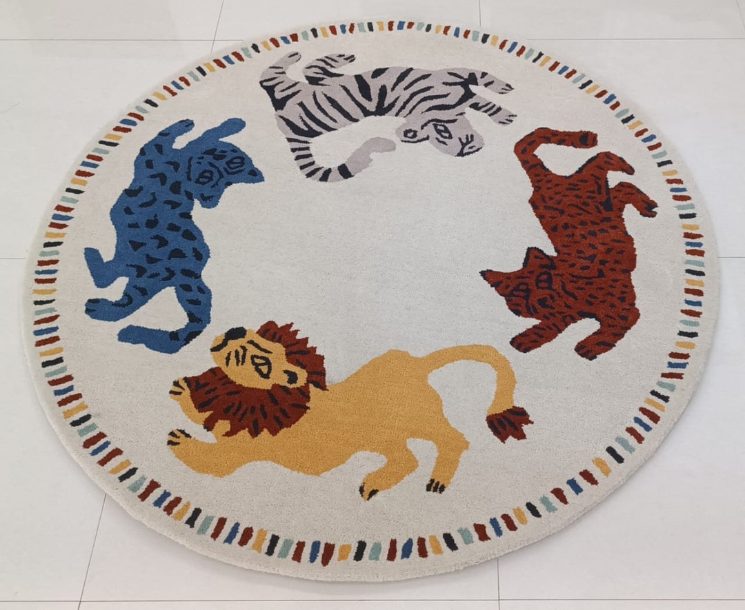 Animal Cartoon Kids Room Area Rugs for Home , New Home Gift ,home Decor ...