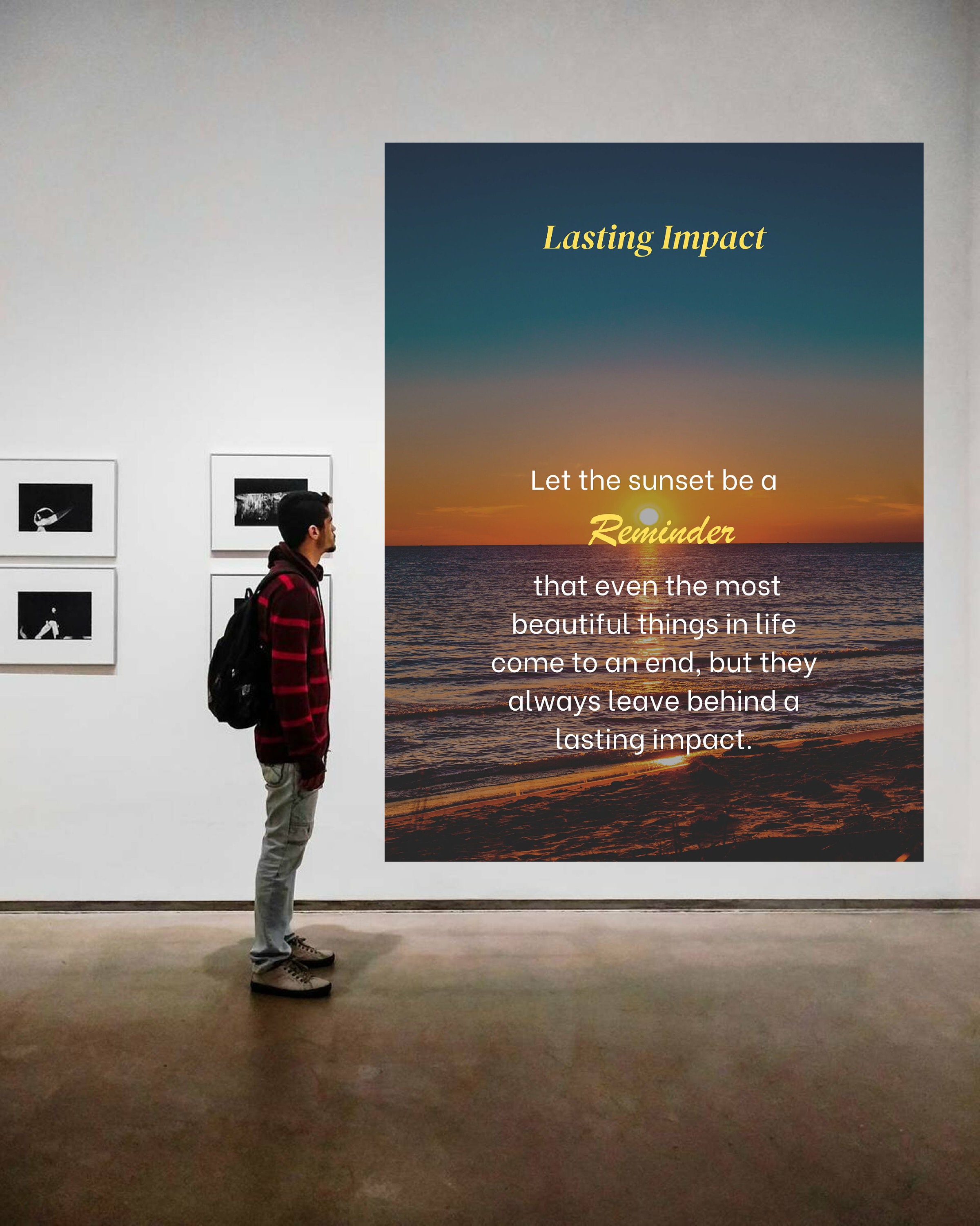 Colorful,sunset Poster Gift, Printable Wall Art Motivational, Wall Art ...