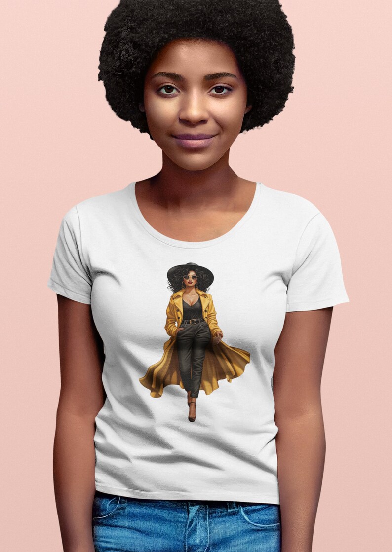 Black Sisters Fashionstyle Clipart Bundle African American Women