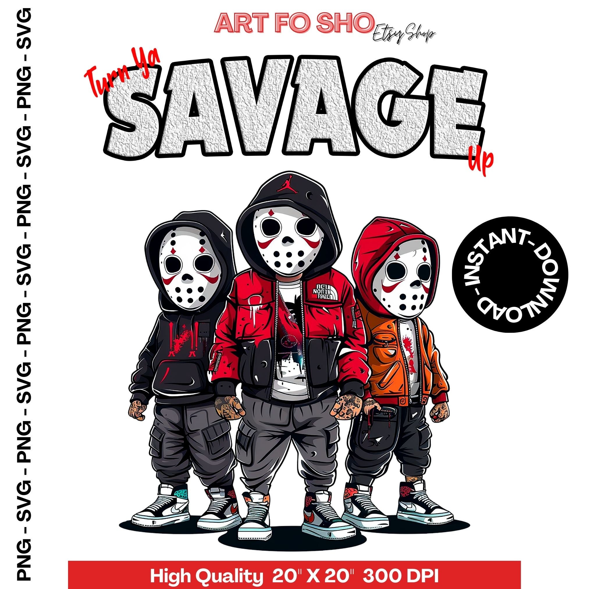 Jason Mask Urban Clipart, Streetwear Graffiti Art (SVG, PNG) - Etsy