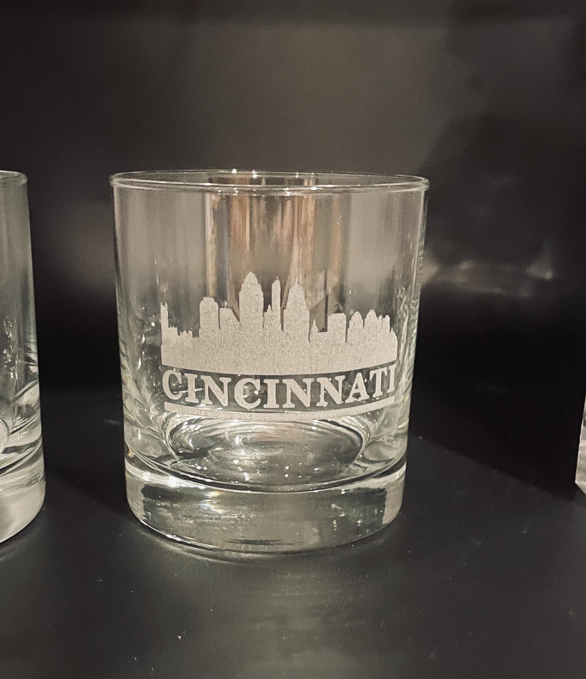 Custom Ohio State Whiskey Decanter and Cincinnati Rocks Glasses - Etsy